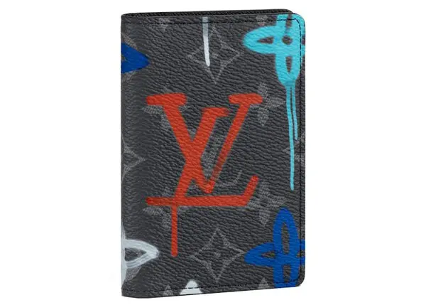 LOUIS VUITTON Pocket Organizer - Lv Graffiti Orange