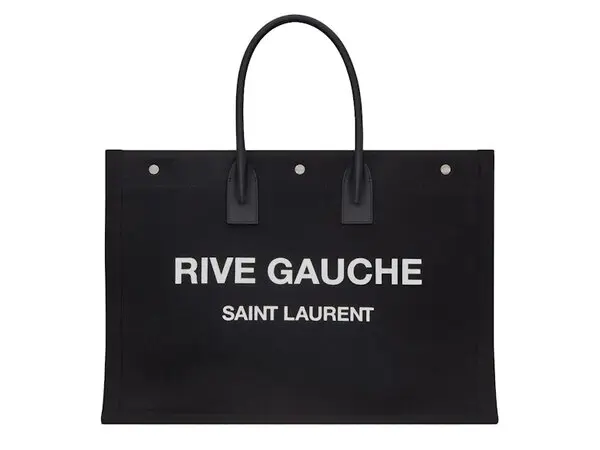 Saint Laurent Rive Gauche Tote Bag - Black