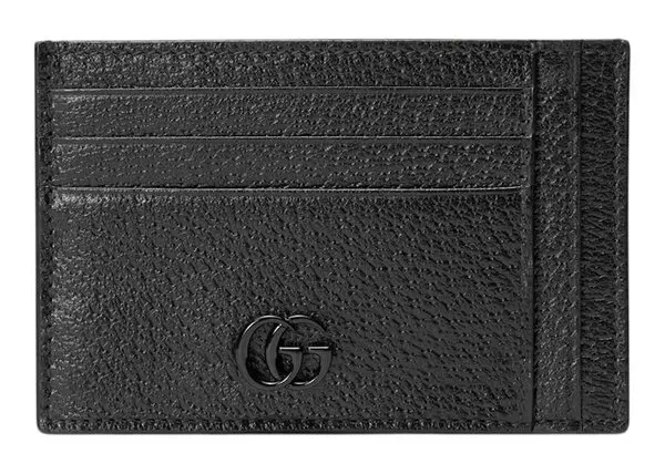 Gucci Gg Marmont Card Case - Black