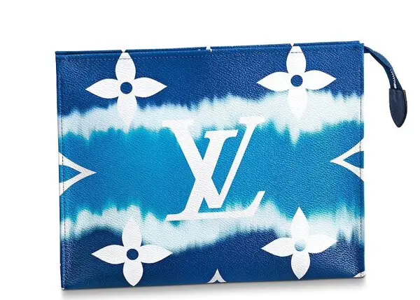 LOUIS VUITTON Toiletry Pouch 26 Escale - Bleu