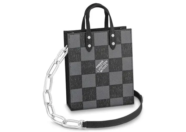 LOUIS VUITTON Sac Plat Xs - Black