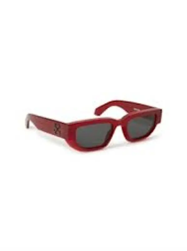 Off-White Greeley Sunglasses - Burgundy/dark Grey (oeri115s24pla0012807/fr)