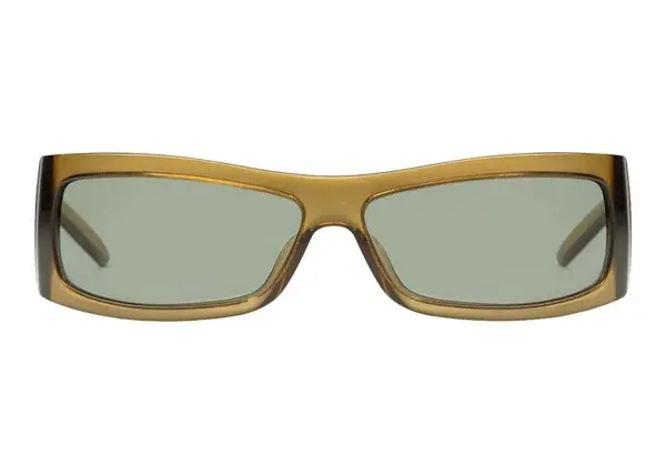 Gucci Rectangular Frame Sunglasses - Light Brown