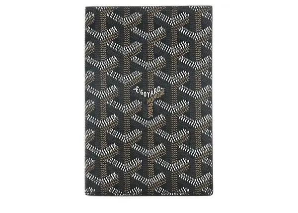 Goyard Grenelle Passport Cover - Black