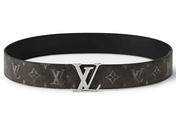 LOUIS VUITTON Initiales 40mm Reversible Belt - Black