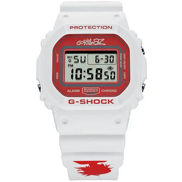 Casio G-shock X Gorillaz Limited Edition Digital Watch - Rubber