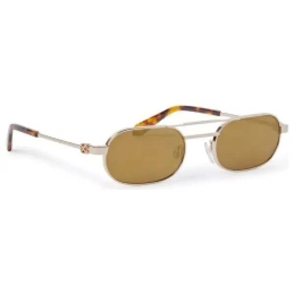 Off-White Vaiden Sunglasses - Gold/brown (oeri123s24met0017676/fr)