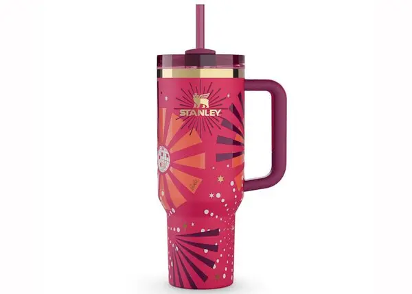 STANLEY X Barbie Legends Flowstate Quencher 40oz Tumbler - 80s Dynamite
