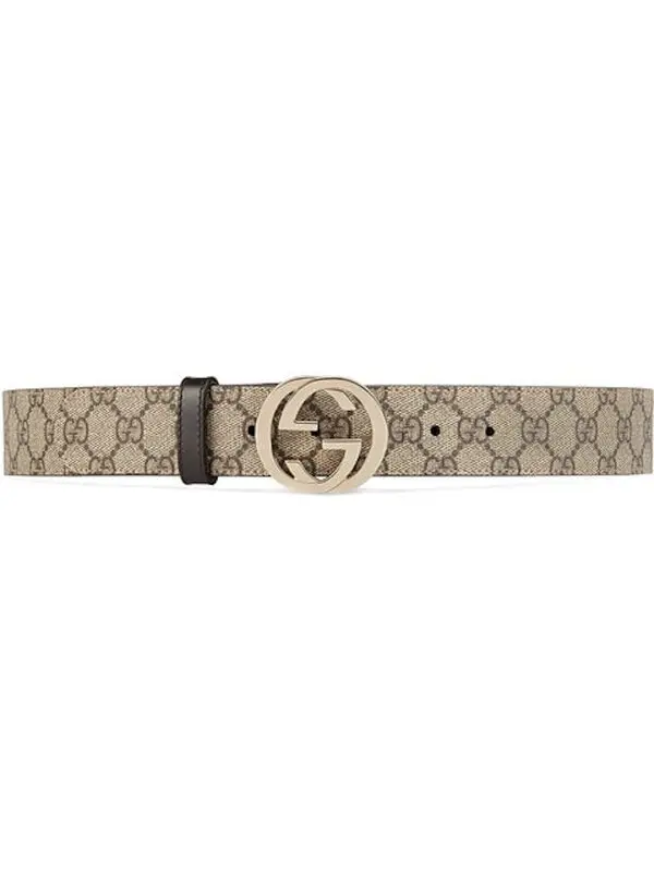 Gucci Belt Supreme G Buckle - Brown