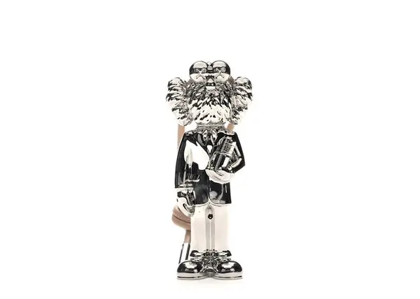 Dior X Kaws Perfume Mini Statue - Palladium