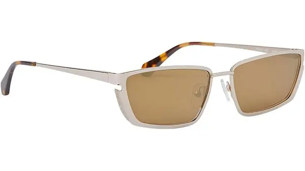 Off-White Richfield Sunglasses - Brown/gold (oeri119s24met0017676)