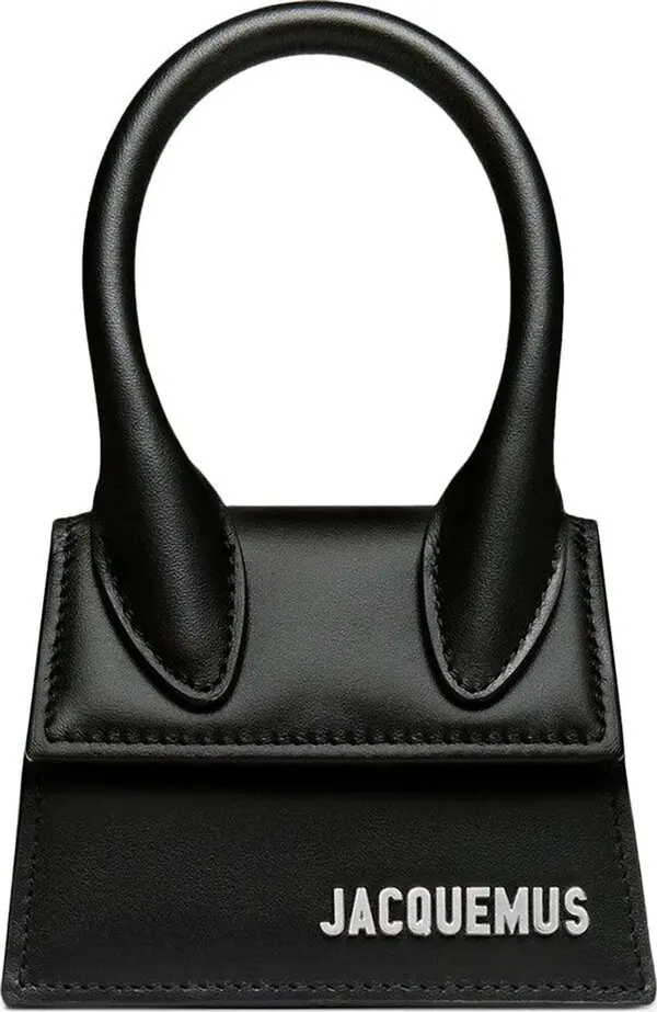 Jacquemus Le Chiquito Moyen - Black/silver