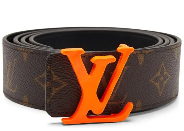 LOUIS VUITTON Shape Belt Monogram 40mm - Brown