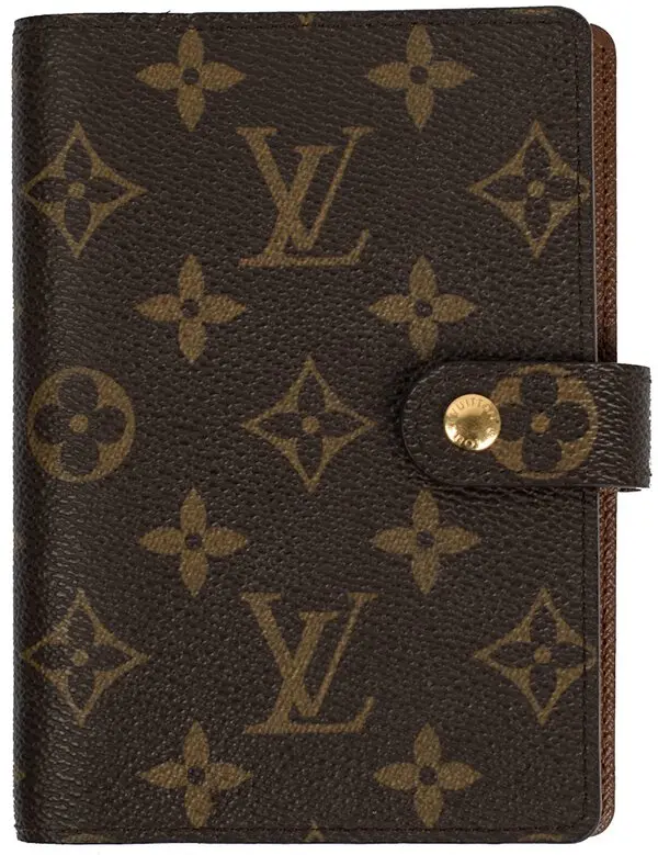 LOUIS VUITTON Agenda Cover Small Ring Monogram - Brown
