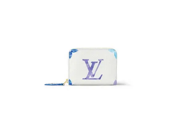 LOUIS VUITTON Zippy Coin Purse - Blue