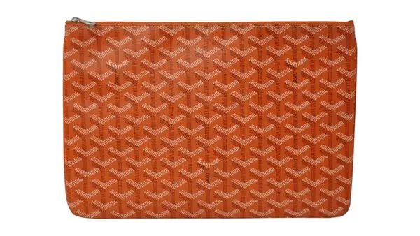 Goyard Senat Pouch Mm - Orange