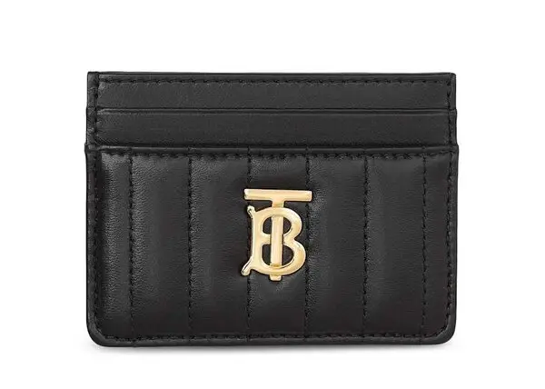 Burberry Lola Logo Card Holder - Black