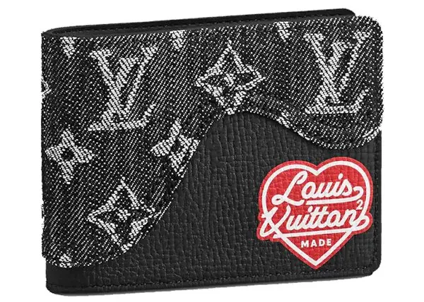 LOUIS VUITTON X Nigo Slender Wallet Monogram - Black