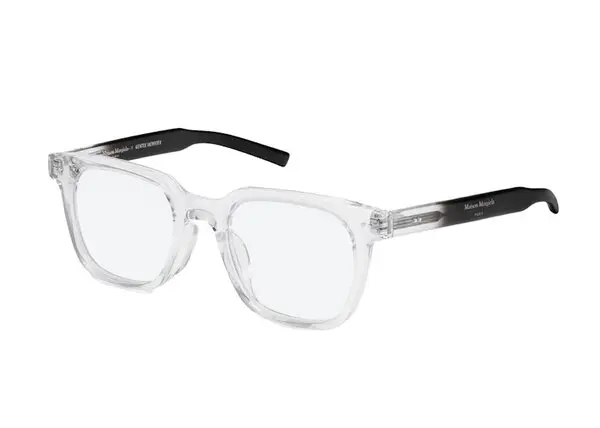 GENTLE MONSTER Maison Margiela Square Eyeglasses - Clear/black (mm117 C1)