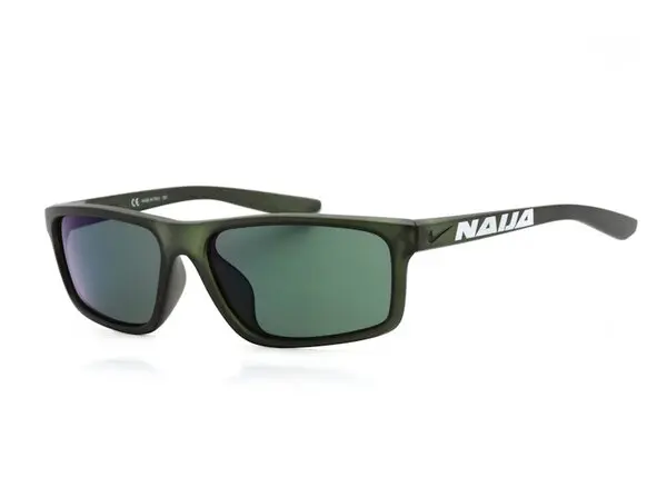 Nike Chronicle X Nfb Sunglasses - White/dark Green (cw6578/365)