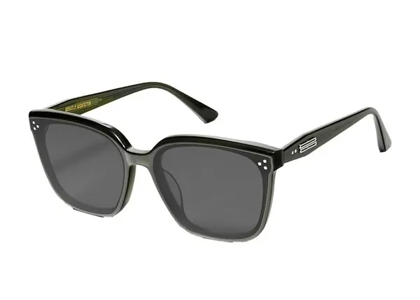 GENTLE MONSTER Palette Kc2 Sunglasses - Khaki/grey