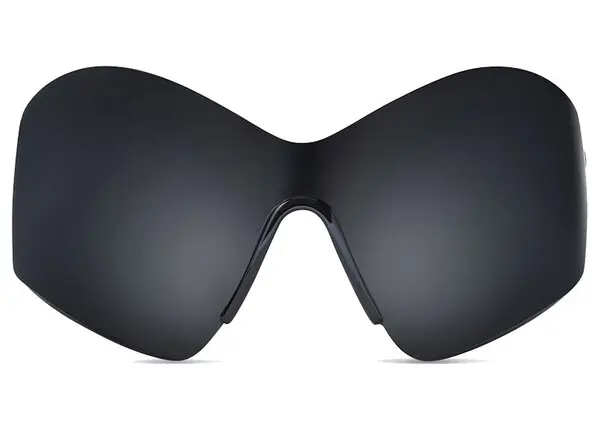 Balenciaga Mask Butterfly Sunglasses - Black (664096t00031000)