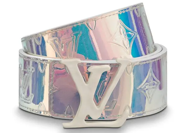 LOUIS VUITTON Shape Monogram 40mm Belt - Prism