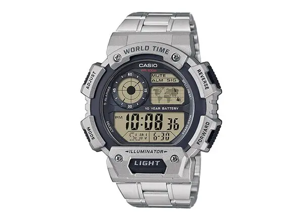 Casio Digital Watch - Stainless Steel