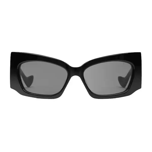 Gucci Geometric Frame Sunglasses - Black (755248 J0740 1012)