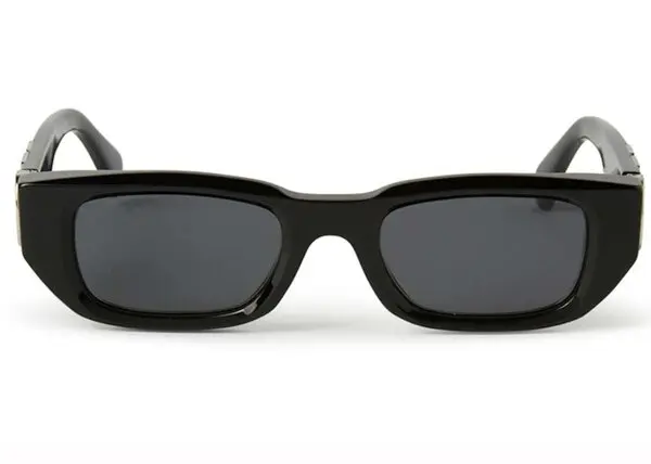 Off-White Fillmore Square Sunglasses - Black/dark Grey (oeri124s24pla0011007/fr)