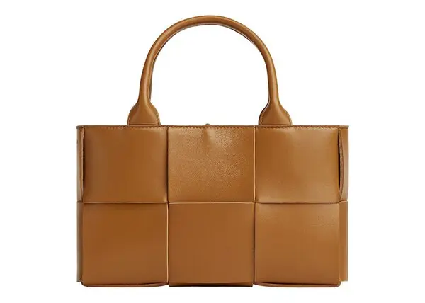Bottega Veneta Mini Arco Tote Bag - Camel