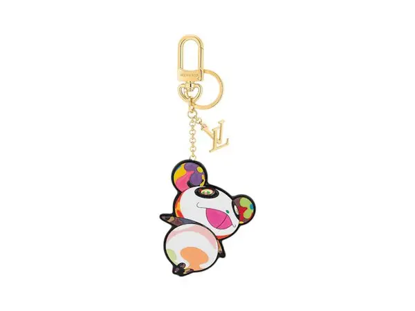LOUIS VUITTON X Takashi Murakami Superflat Panda Key Holder - Multicolor
