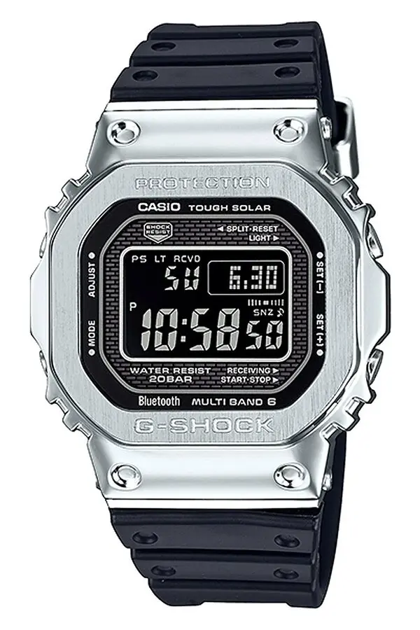 Casio G-shock Digital Watch - Stainless Steel