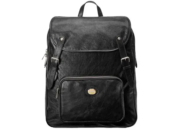 Gucci Medium Soft Leather Backpack - Black