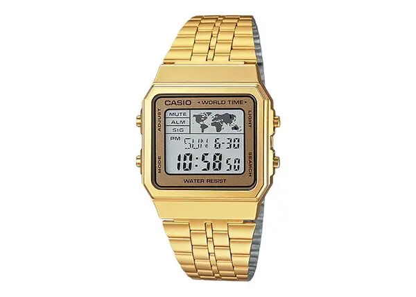 Casio Digital Watch With Band - Stainless Steel