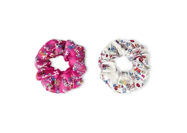 LOUIS VUITTON X Takashi Murakami Superflat Scrunchie