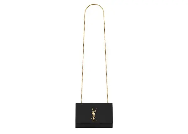 Saint Laurent Kate Shoulder Bag - Black