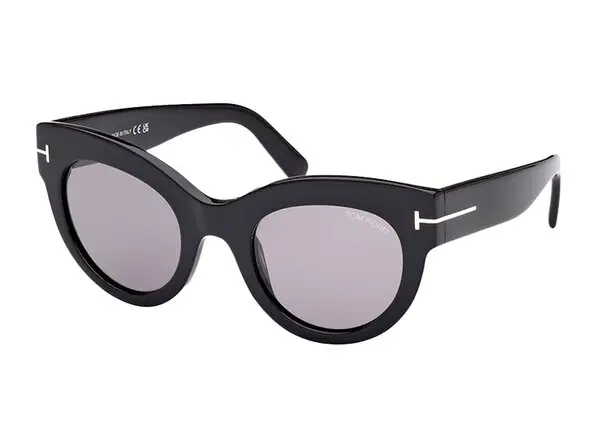 TOM FORD Lucilla Sunglasses - Black/smoke (ft1063/01c