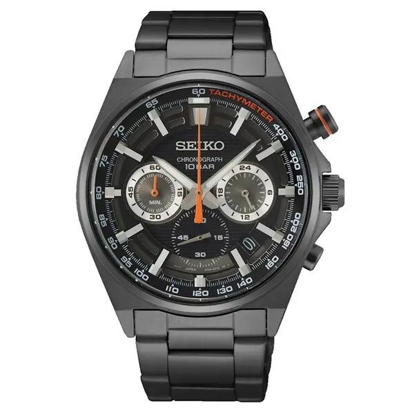 SEIKO Core Chronograph Bracelet Watch - Stainless Steel