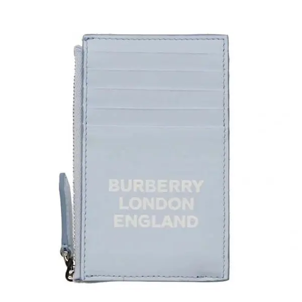 Burberry Card Coin Case - Light Blue