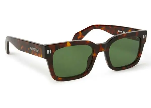 Off-White Midland Sunglasses - Havana/green (oeri108s24pla0016055)