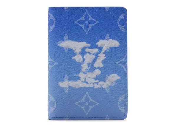 LOUIS VUITTON Pocket Organizer Clouds Monogram - Blue