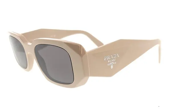 Prada Rectangle Full Rim Sunglasses - Powder (0pr 17ws Vyj6x1)