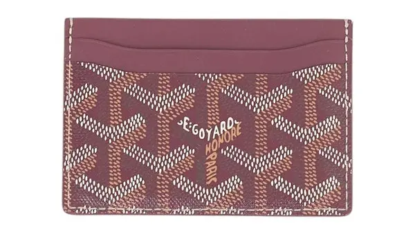 Goyard Saint Sulpice Card Holder - Bordeaux