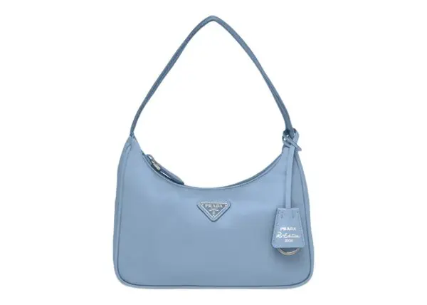 Prada Re-edition 2000 Re-nylon Mini Bag - Celeste