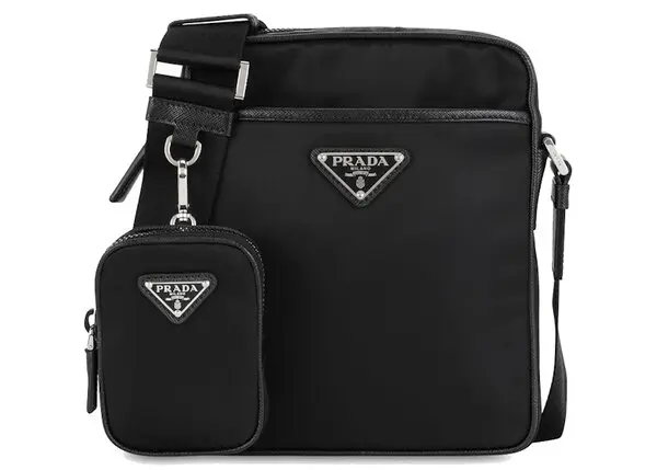 Prada Small Crossbody Bag - Black
