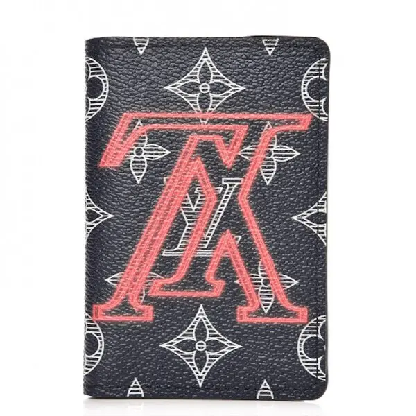 LOUIS VUITTON Pocket Organizer Monogram Ink Upside Down - Navy Blue