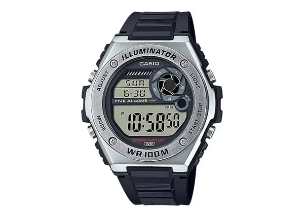 Casio Digital Watch With Band - Resin