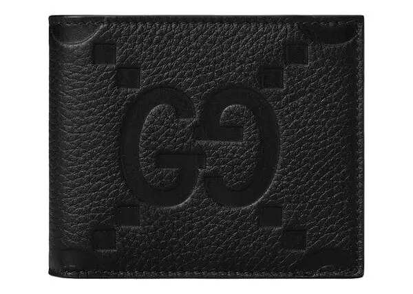 Gucci Jumbo Gg Wallet - Black
