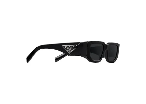 Prada Rectangle Sunglasses - Black (spr 09z 1ab/5s0)